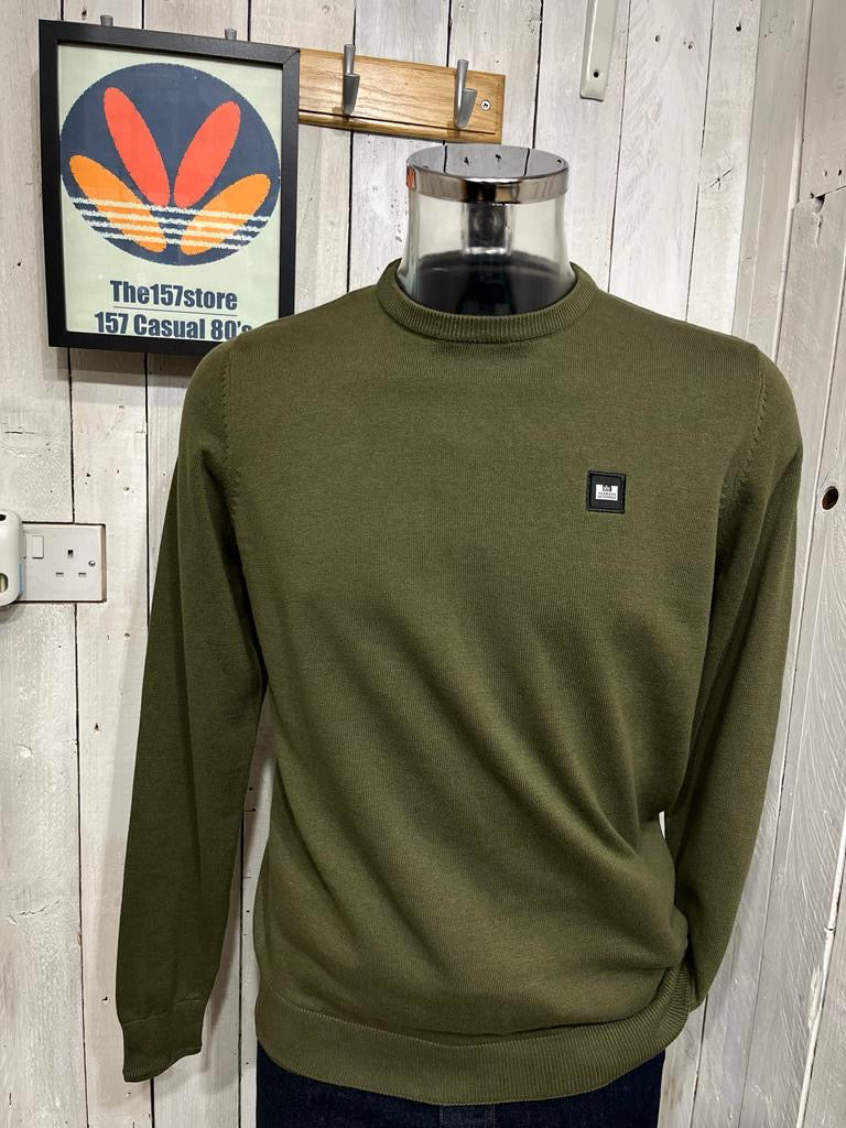 Weekend Offender Solace Knit Jumper - Dark Castle Green – The157store ...