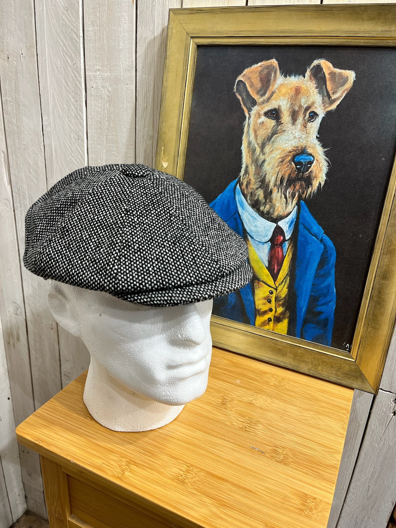 Eastside Charlie Panel Flat Cap - Salt & Pepper – The157store Menswear