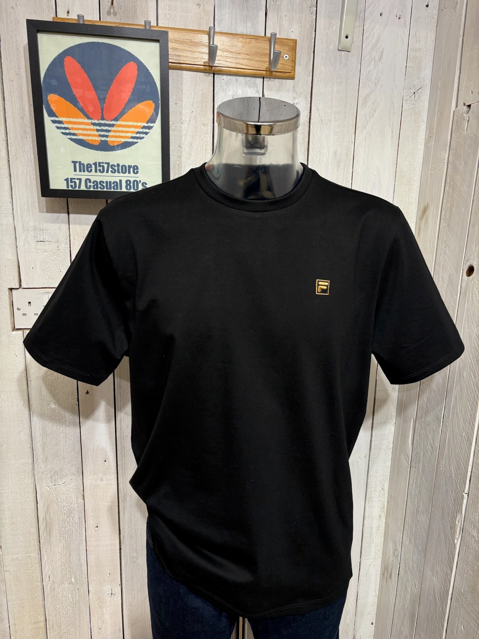 Fila Vintage Gold Label Tee - Black – The157store Menswear