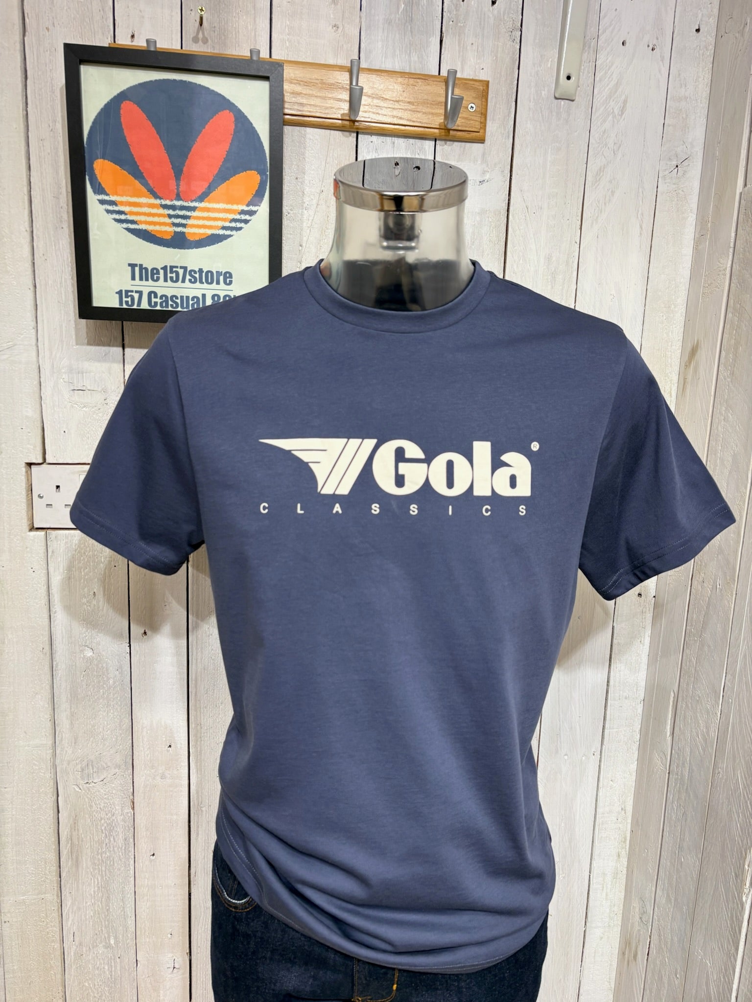 Gola Classics Logo Tee - Navy – The157store Menswear
