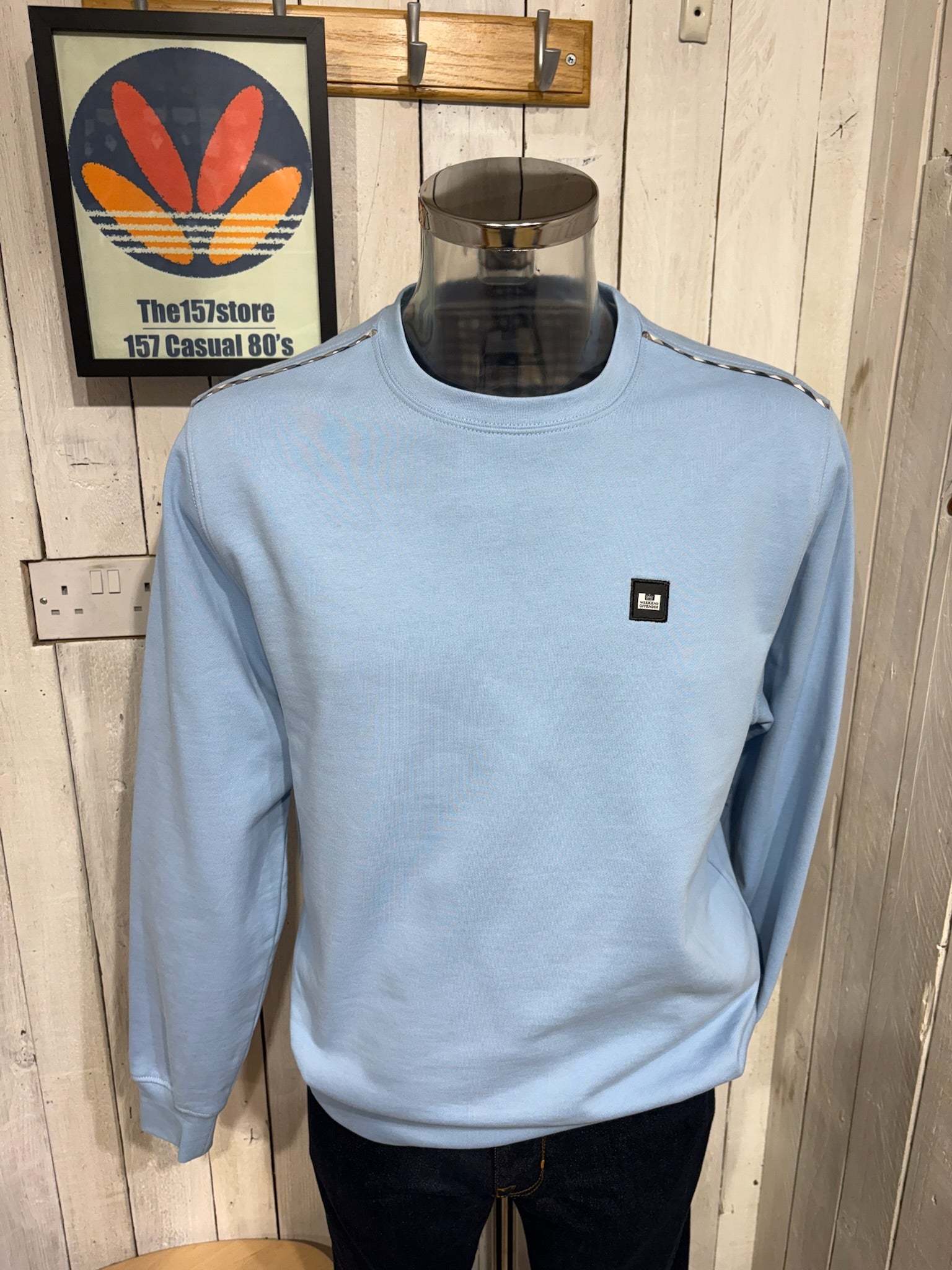 Weekend Offender Vega Jumper - Sea Marine – The157store Menswear