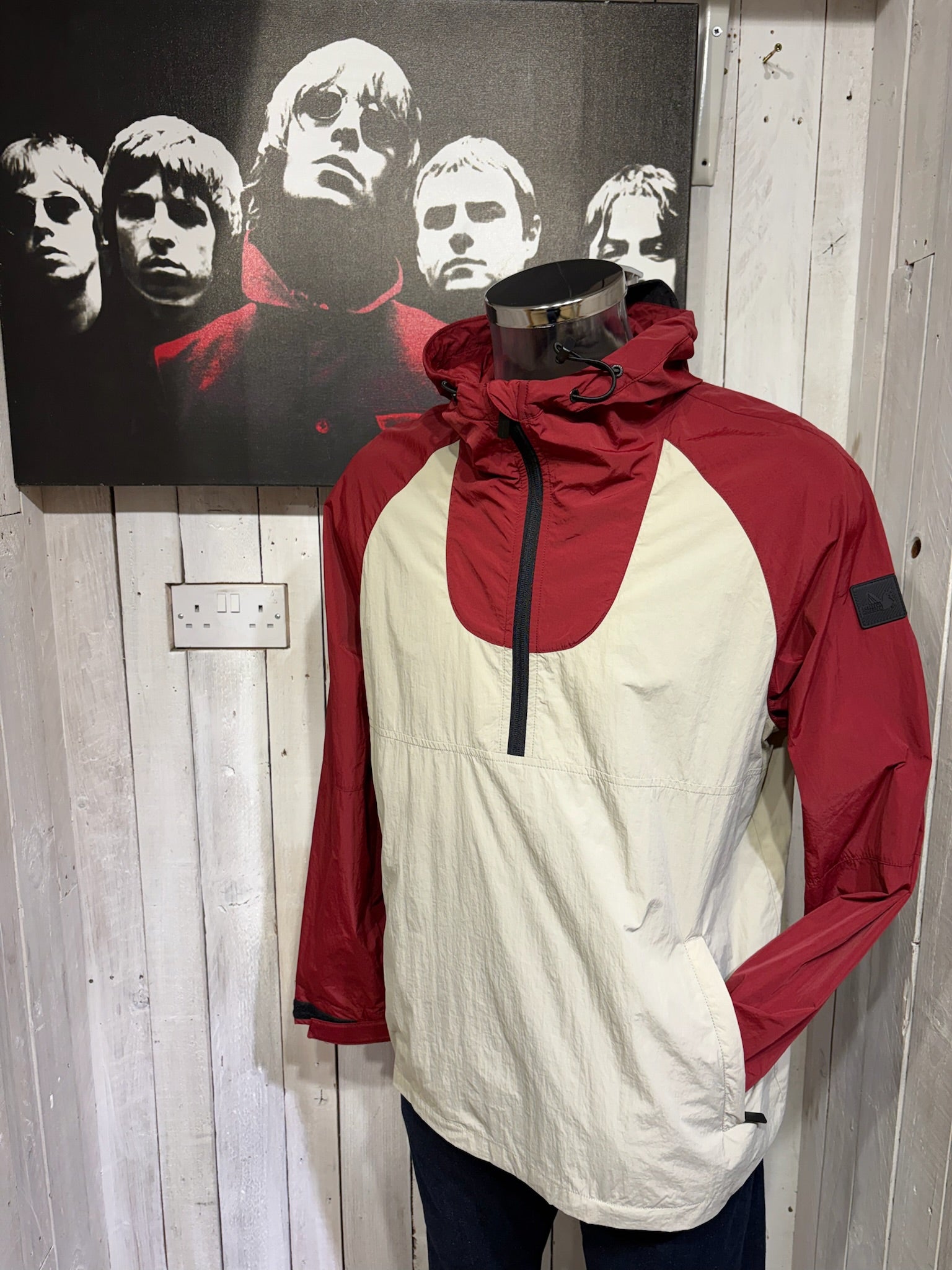 Peaceful Hooligan Sonic Jacket - Dark Red (Oasis) – The157store Menswear
