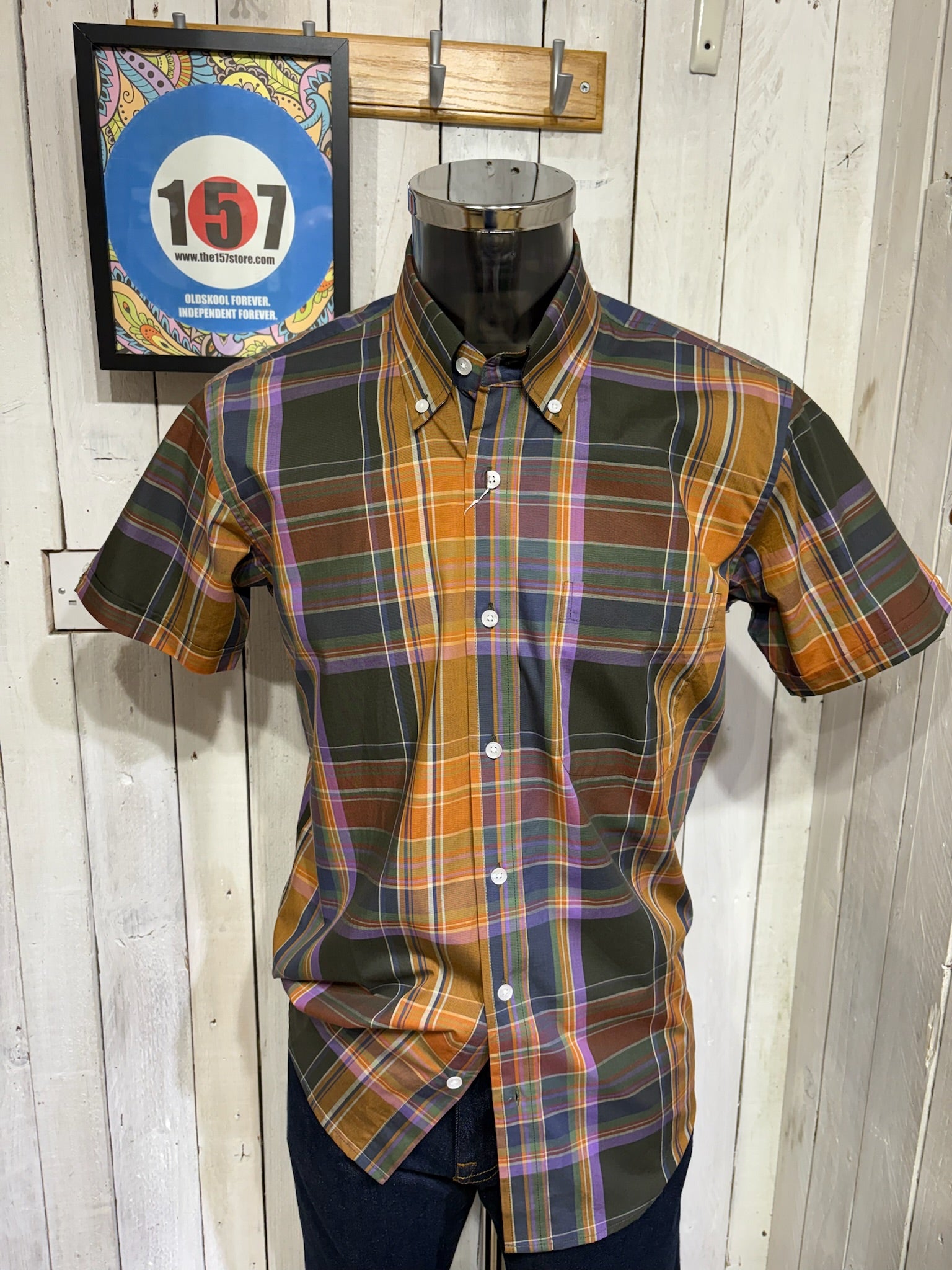 Relco Check Shirt CK72 - Multi (Autumn) – The157store Menswear