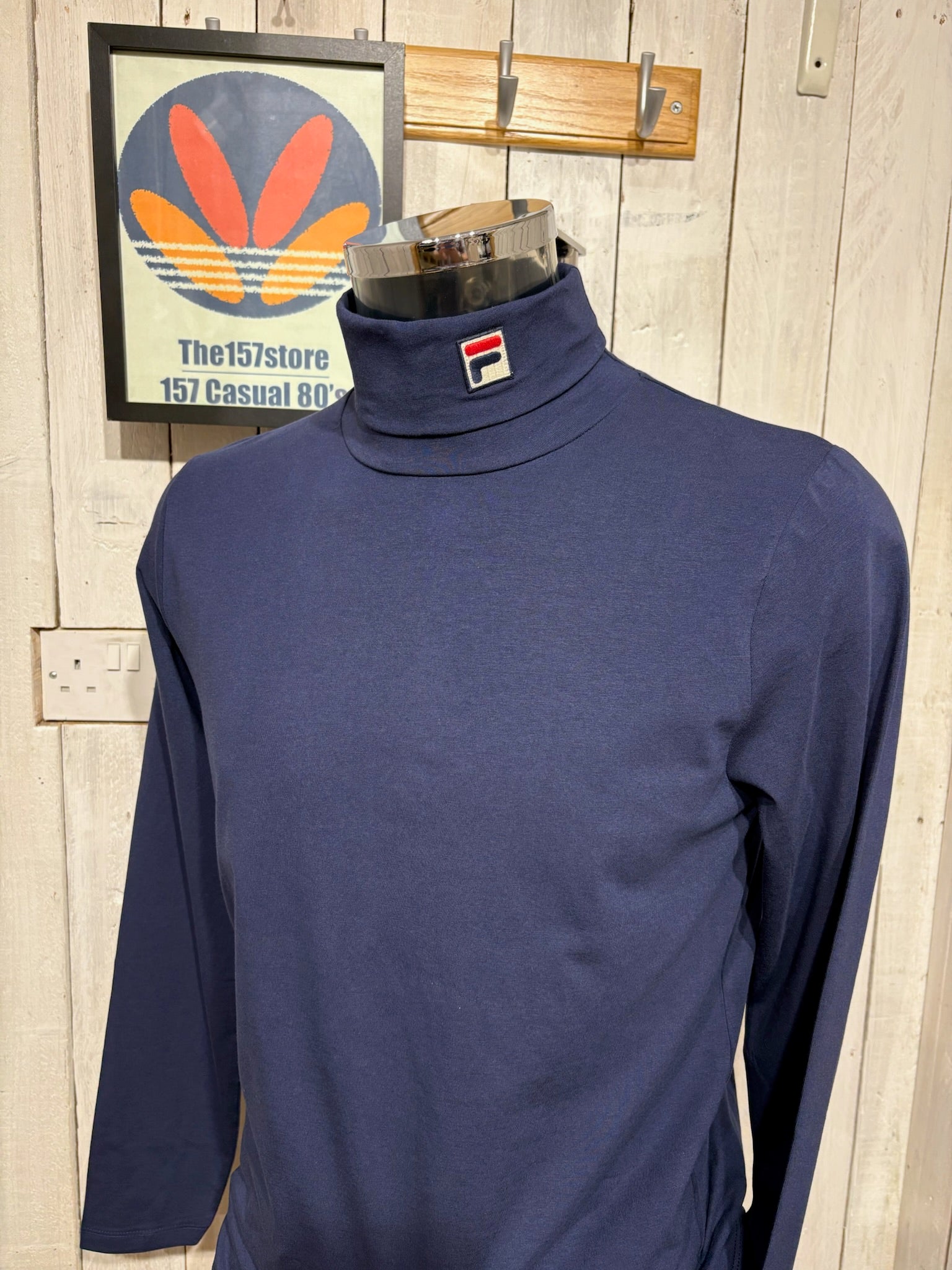 Fila Re-Issue Roll Neck - Navy (Limited Edition) – The157store Menswear