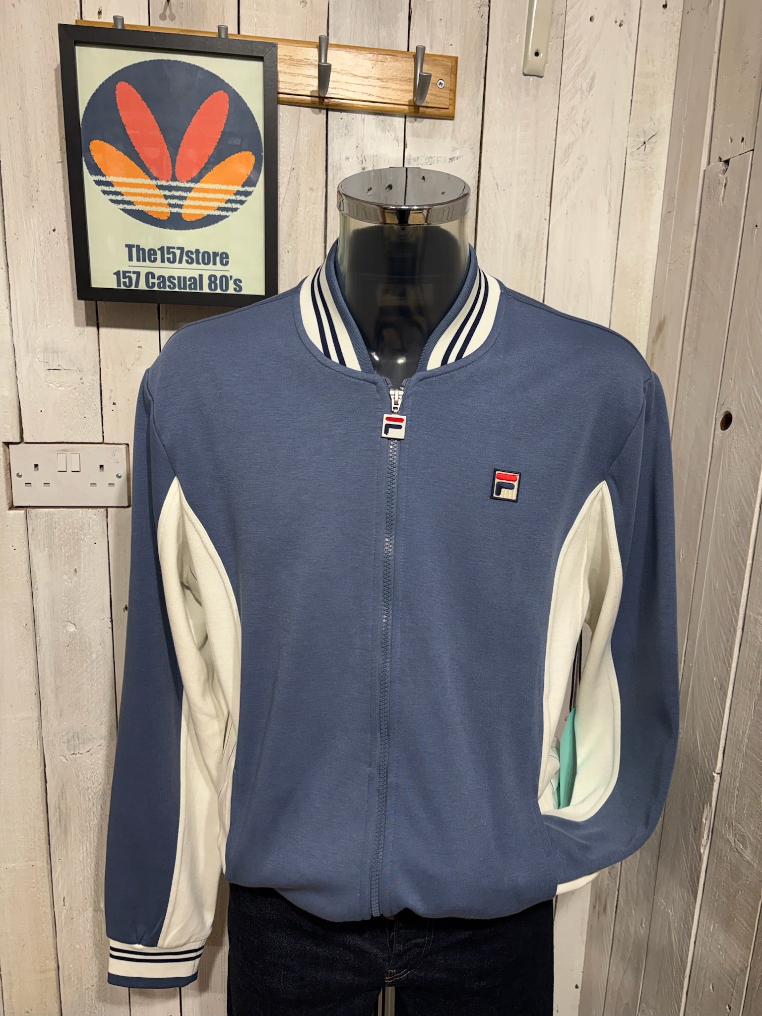 Fila Vintage Settanta Track Top - Vintage Indigo – The157store Menswear