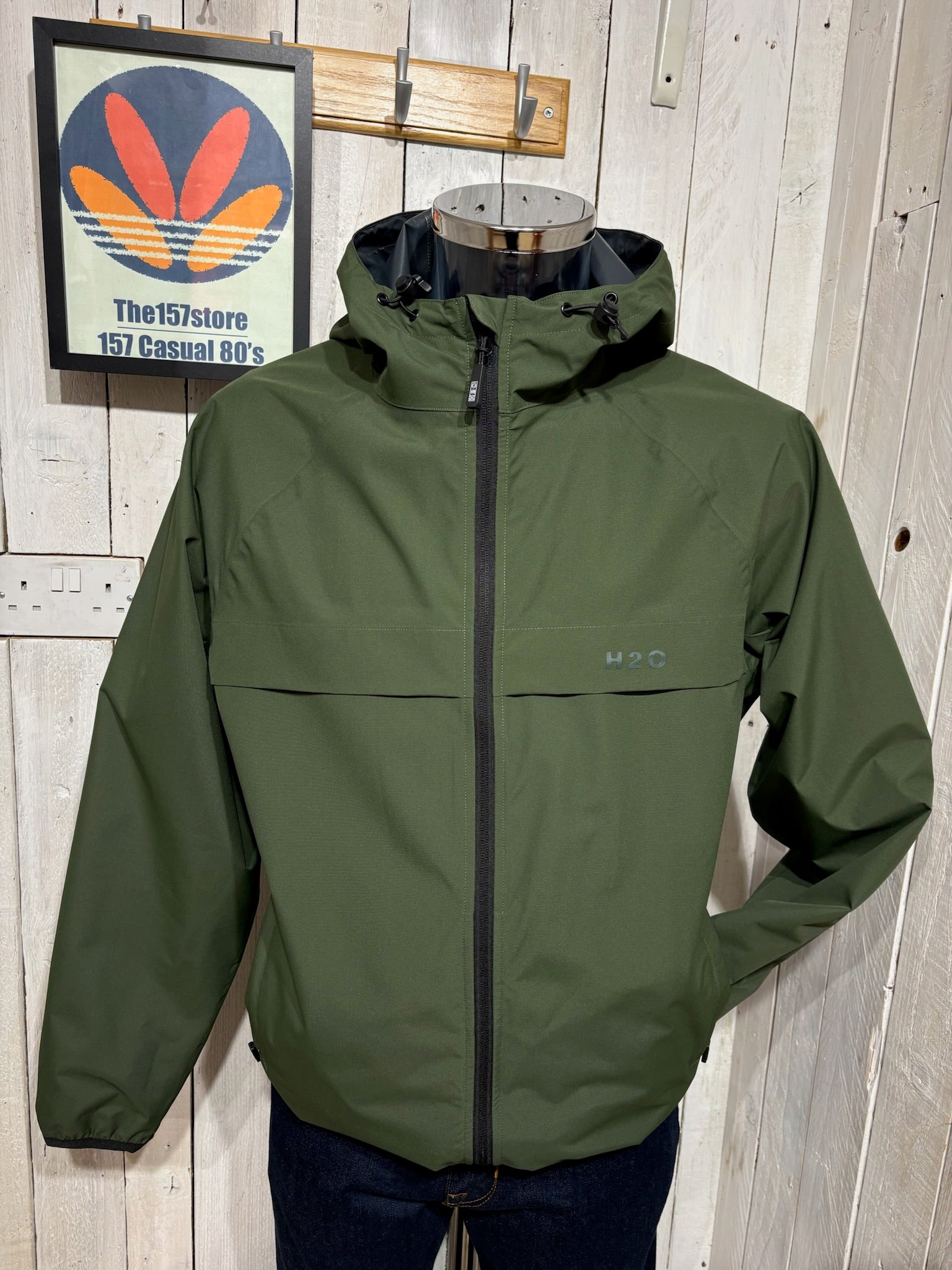 The Rømø Jacket by H2O Denmark - Army – The157store Menswear