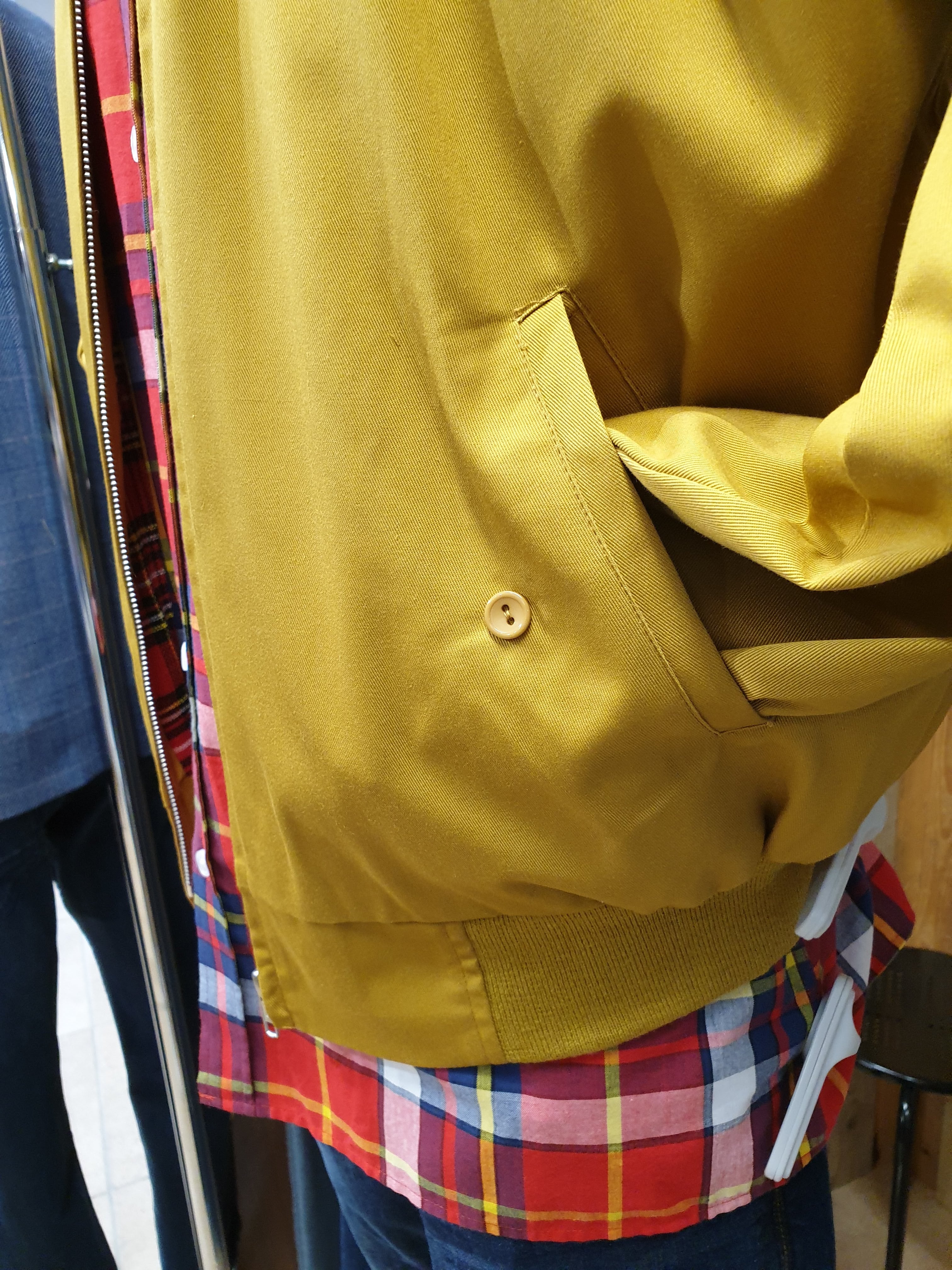 Original 70s Style Harrington - Mustard – The157store Menswear
