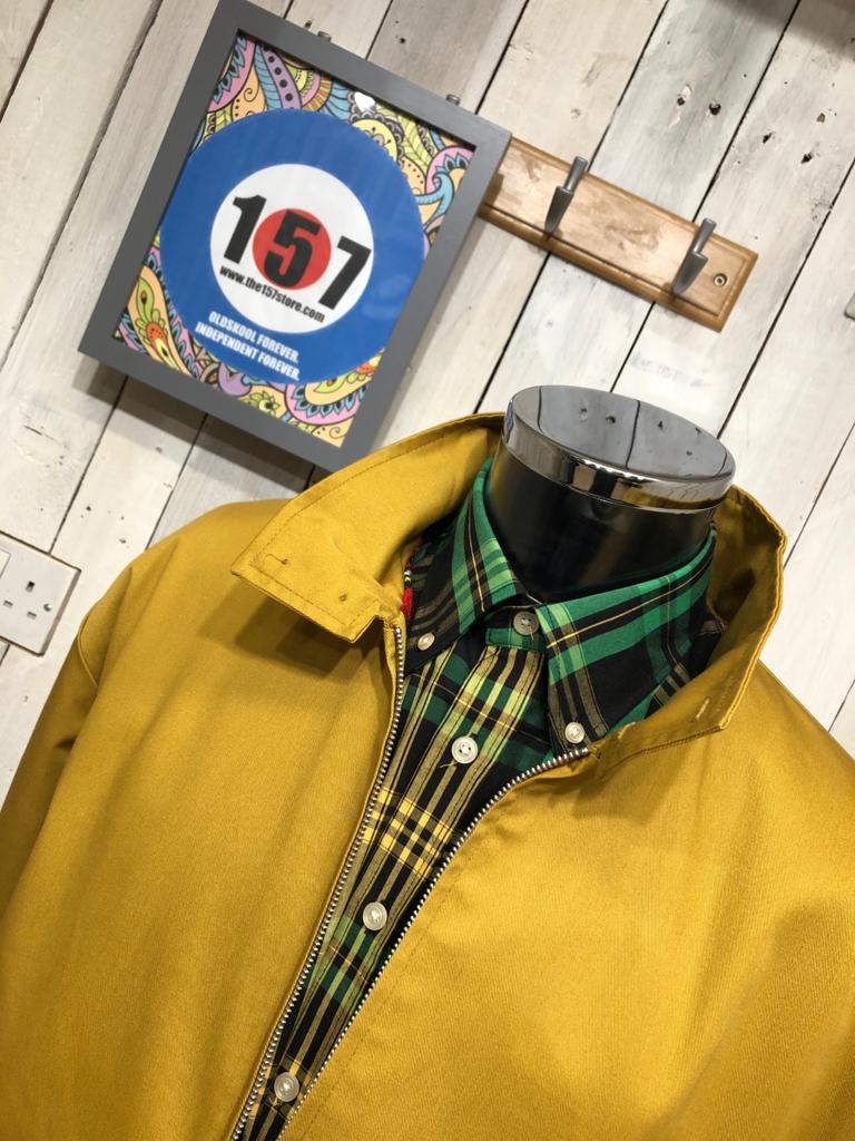 Original 70s Style Harrington - Mustard – The157store Menswear